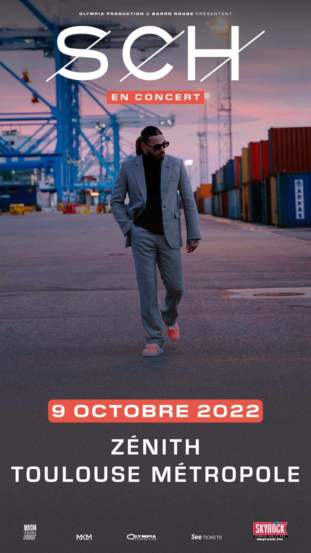 Le rappeur SCH en concert au Zénith de Toulouse - Toulouseblog.fr
