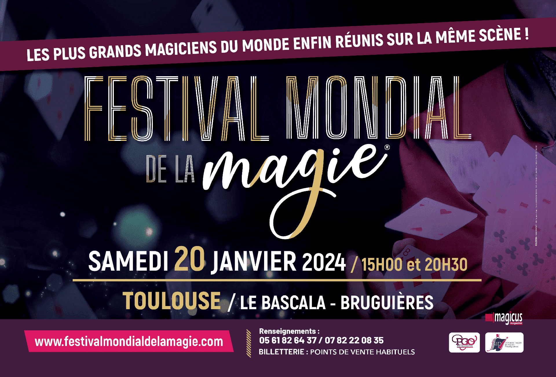 En 2024, Le Festival Mondial de la Magie près de Toulouse ! - Toulouseblog.fr