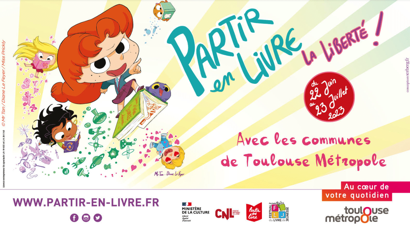 En juin, nouvelle édition de Partir en Livre à Toulouse - Toulouseblog.fr
