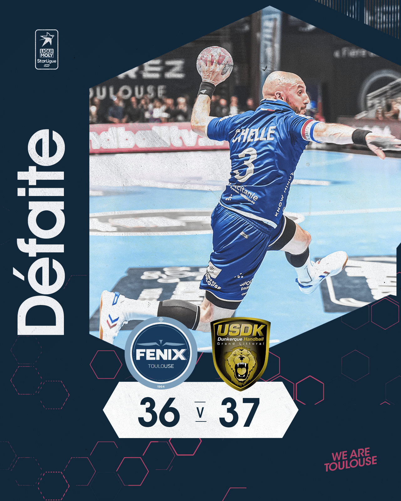 Hand. Le FENIX Toulouse chute face à Dunkerque - Toulouseblog.fr Hand. Le FENIX Toulouse chute face à Dunkerque - Toulouseblog.fr