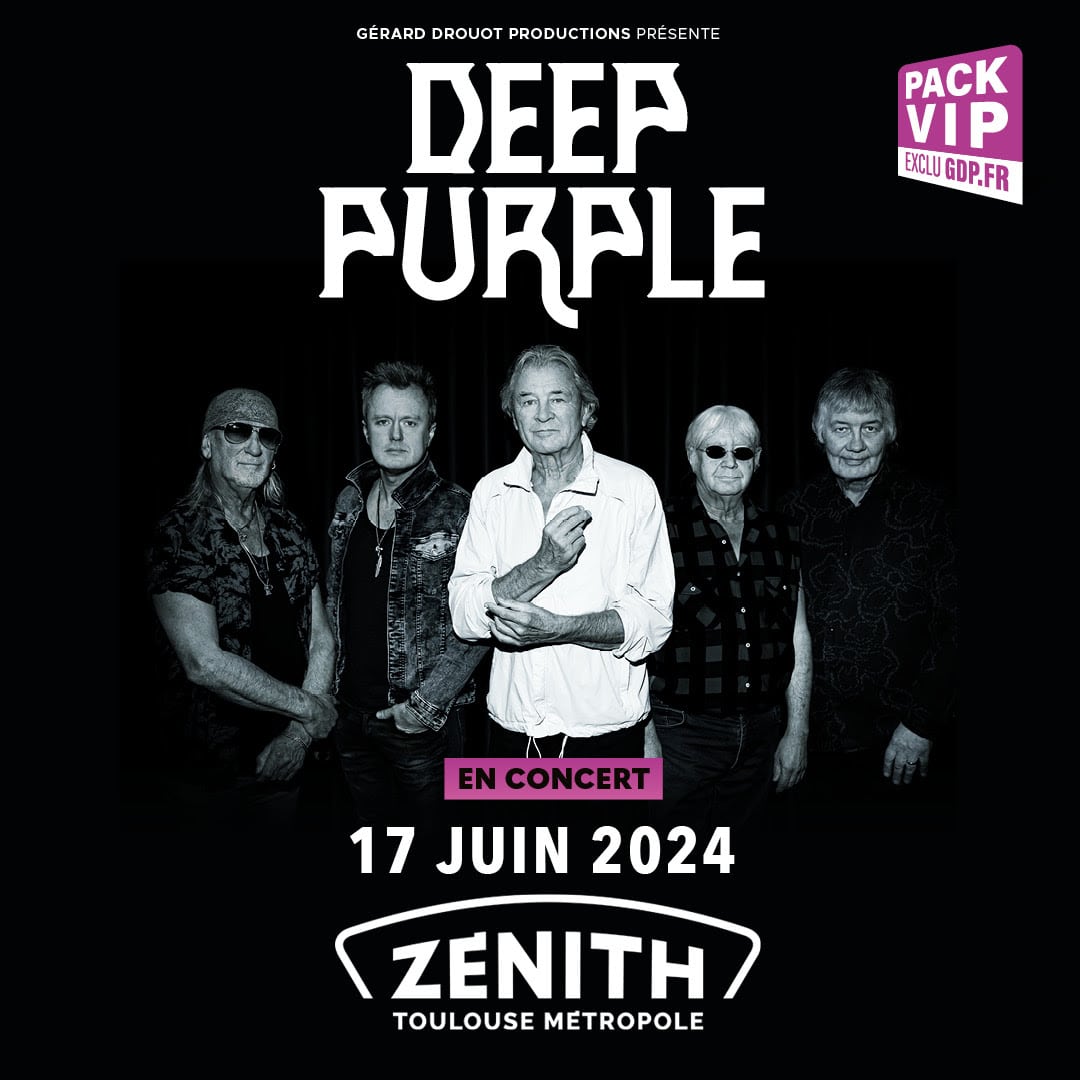 Deep Purple en Juin 2024 à Toulouse - Toulouseblog.fr