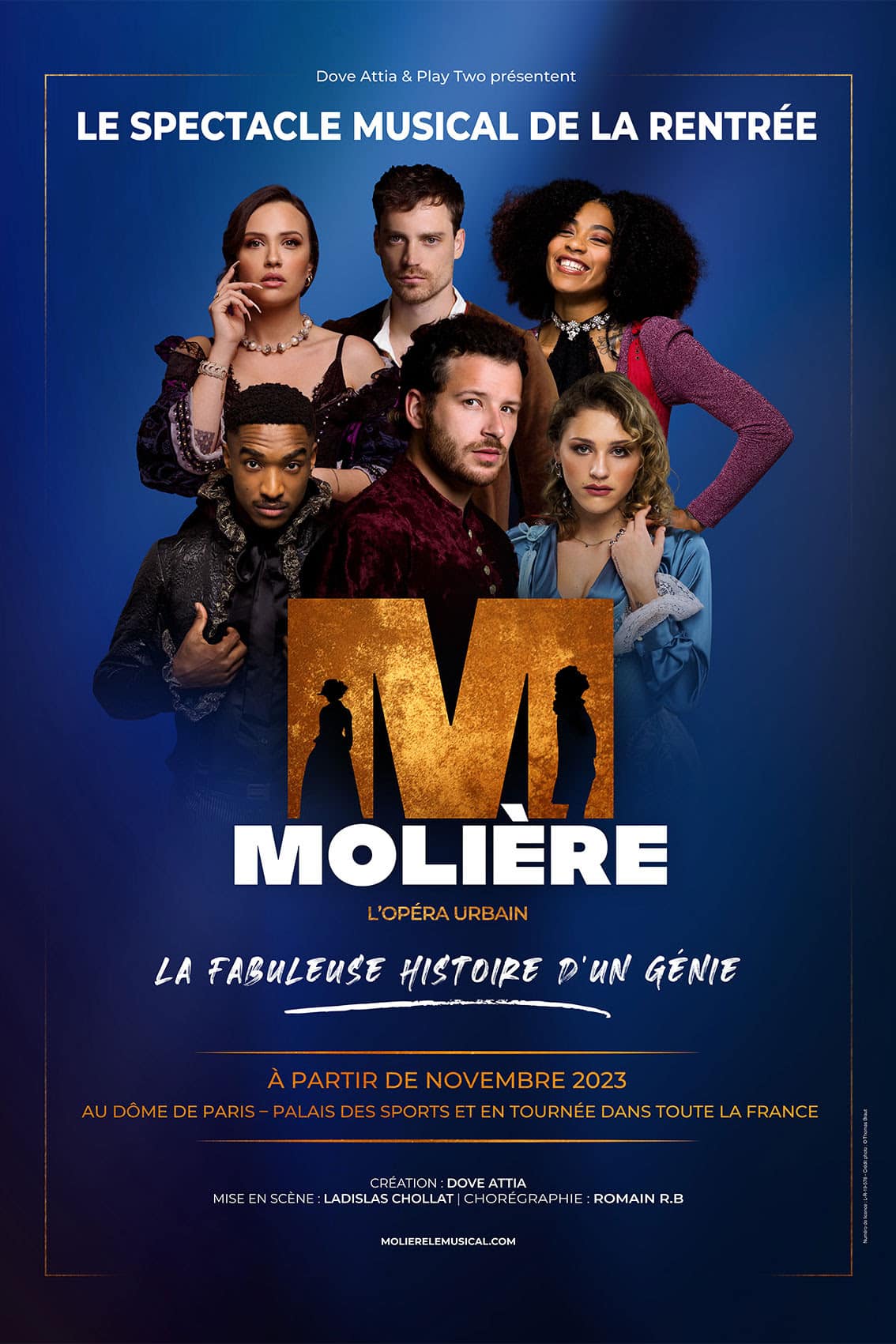 Nouvelle date pour Molière, le Spectacle Musical en 2024 - Toulouseblog.fr