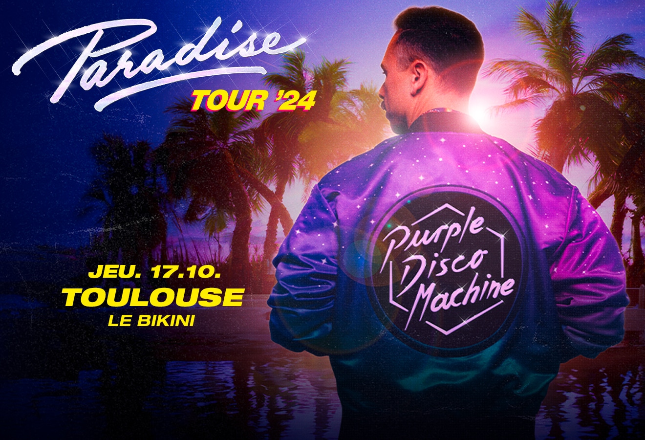 Concert. Purple Disco Machine à l’automne prochain à Toulouse ...