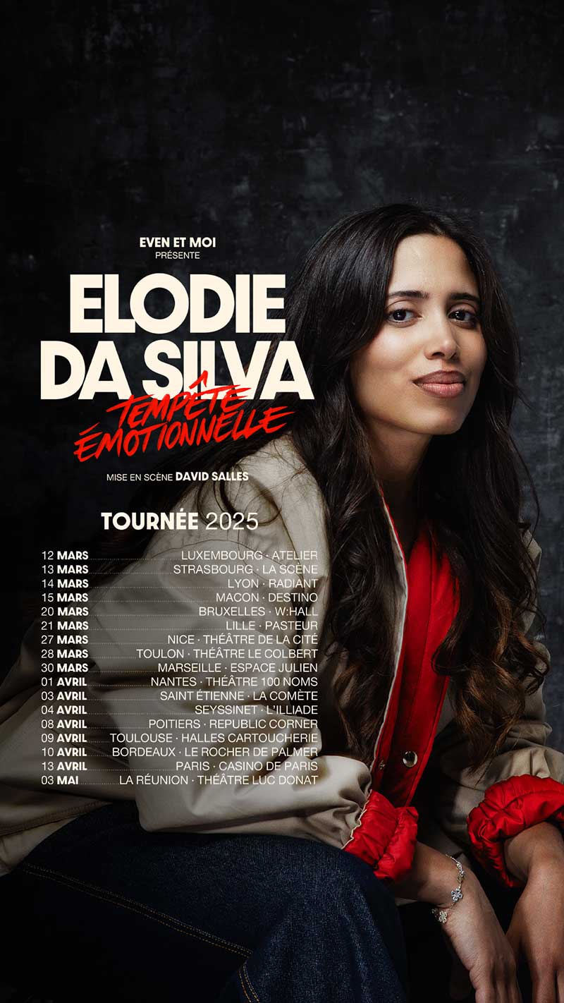 ELODIE DA SILVA en spectacle le 08 Avril 2025 à Toulouse - Toulouseblog.fr