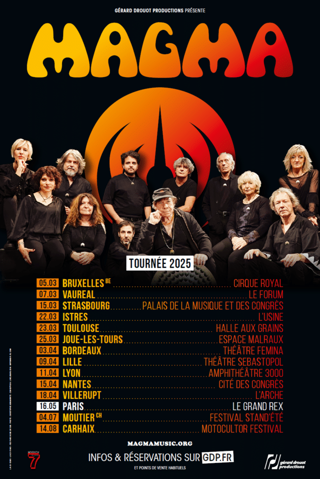 Magma : le son unique et visionnaire à la Halle aux Grains ...