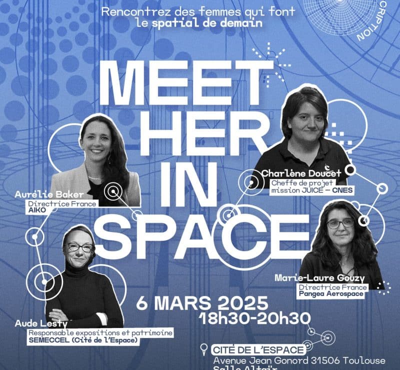 "Meet her in space" : Célébrons les femmes qui conquièrent l'espace à la Cité de l'Espace ...